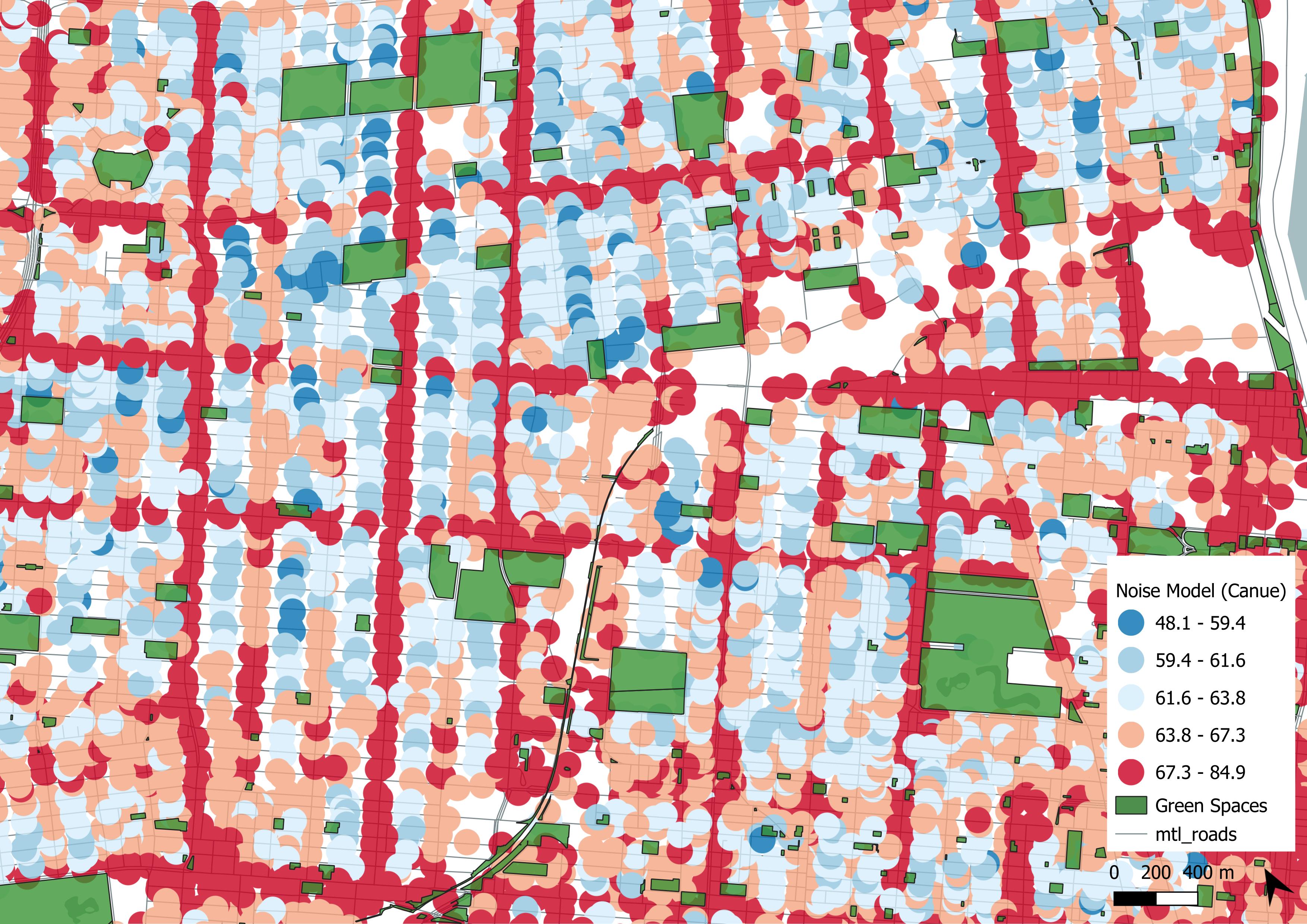 From your home to your local green space; What you hear in-between?